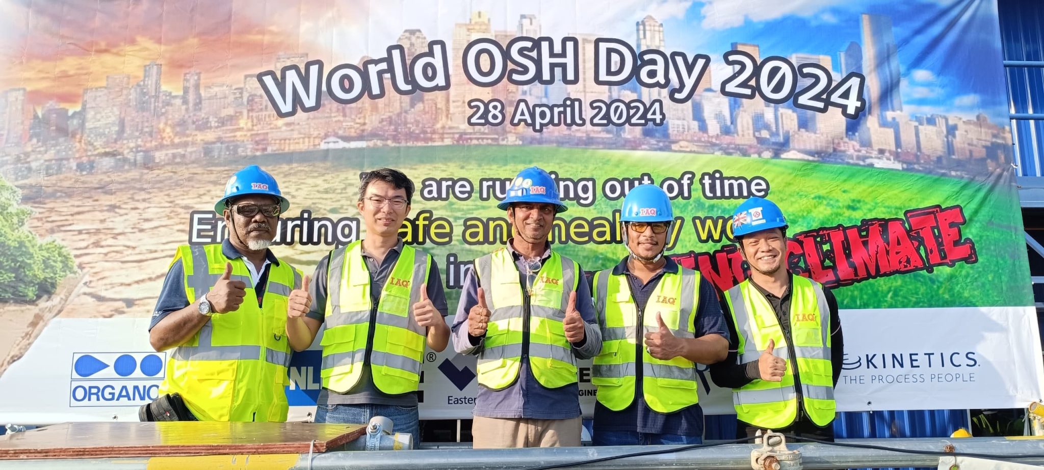 Celebrating World OSH Day with IAQ: Safety First! - IAQ